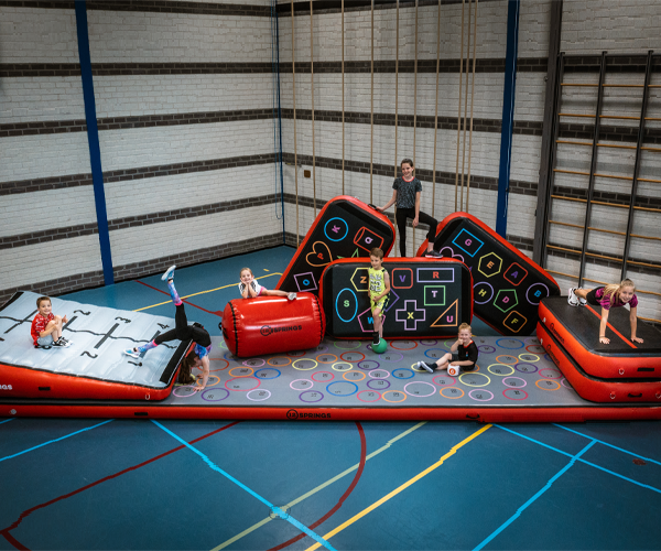 12SPRINGS/ Kleuren Turnen Educatieve Airtrack Set - Alprovi
